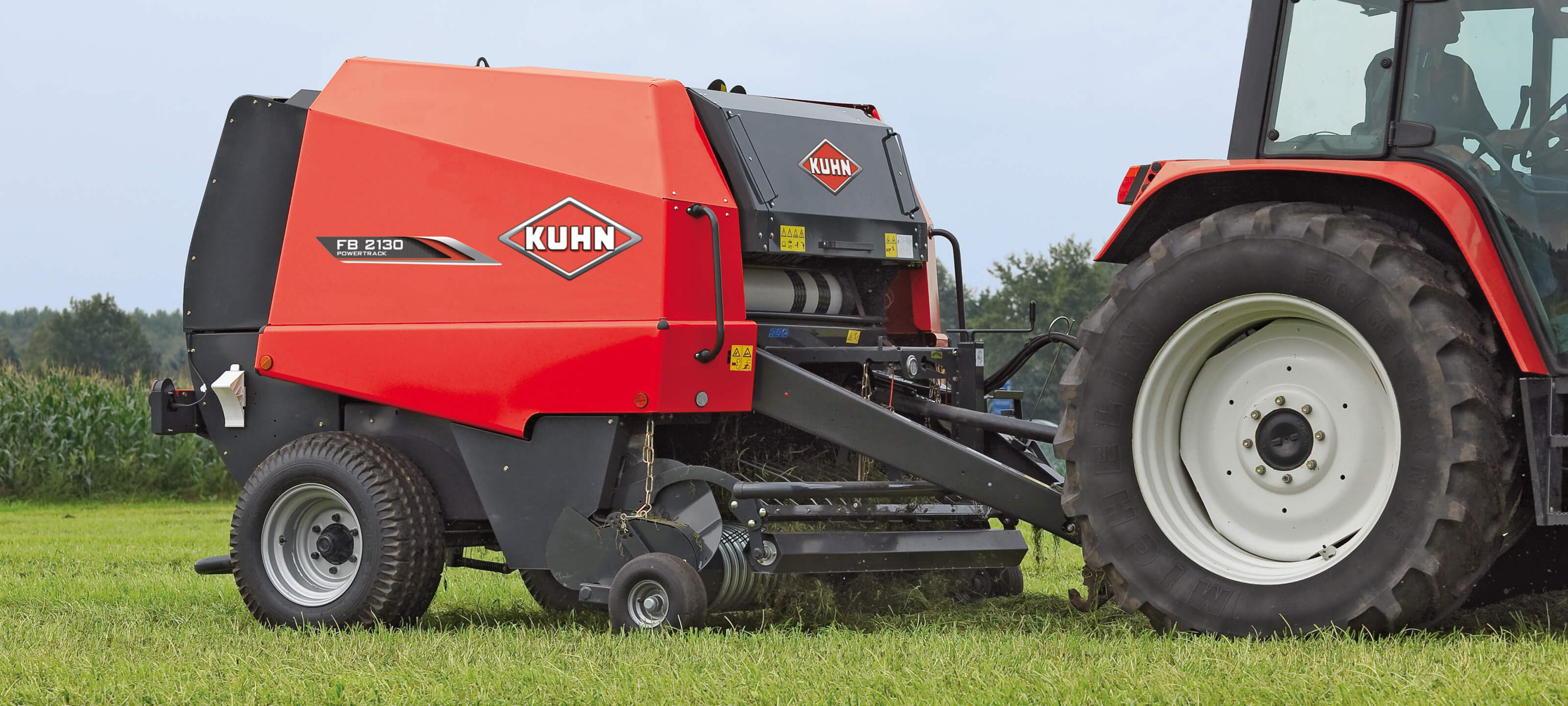 KUHN FB Series Fixed Chamber Round Balers | KUHN